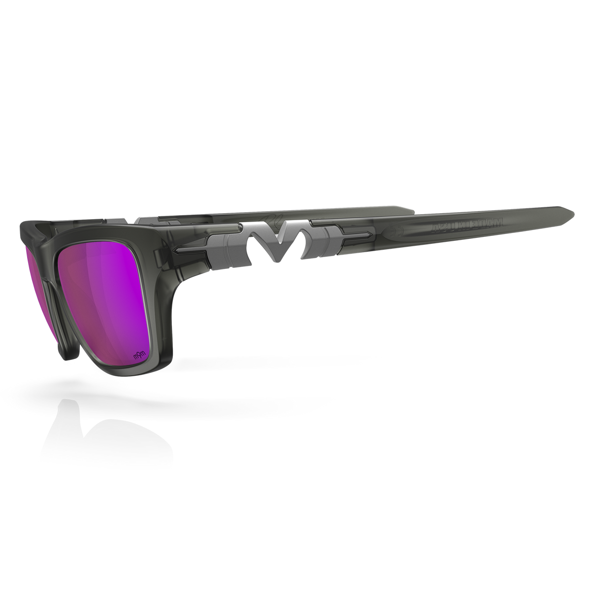 M-Experiment PLEASURE サングラス Matte Smoke / Amethyst Plasmachromatic