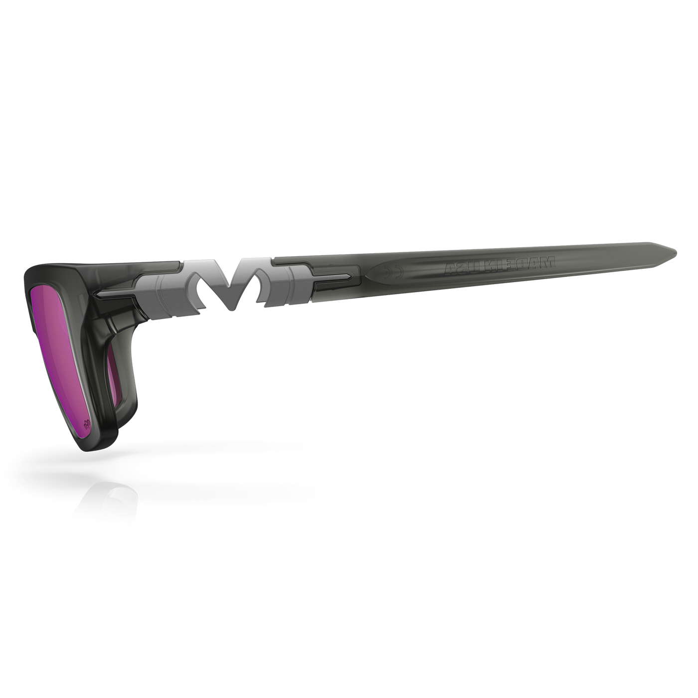 M-Experiment PLEASURE サングラス Matte Smoke / Amethyst Plasmachromatic