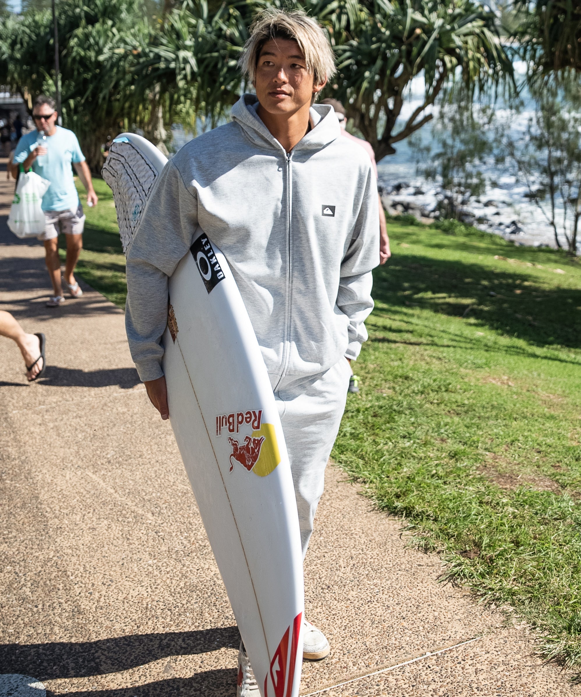 Quiksilver メンズ WR ICON OF SURF ZIP PK フーディ パーカー 防風 撥水 セットアップ