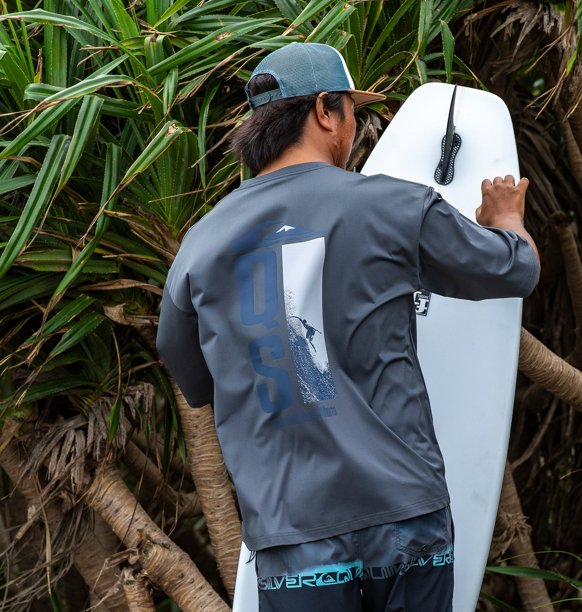 Quiksilver GW QUIK DROP SS メンズ サーフTシャツ ラッシュガード