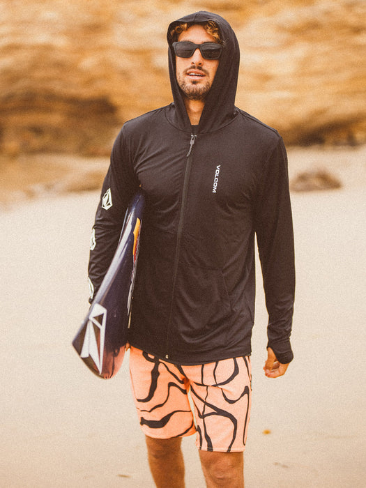 【OUTLET】VOLCOM Blind Lines Mod-Tech Trunks - Salmon