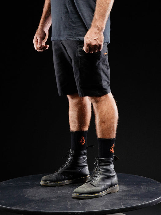 【OUTLET】Volcom Workwear Caliper Work Shorts - Black