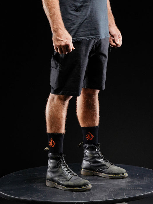 【OUTLET】Volcom Workwear Caliper Work Shorts - Black