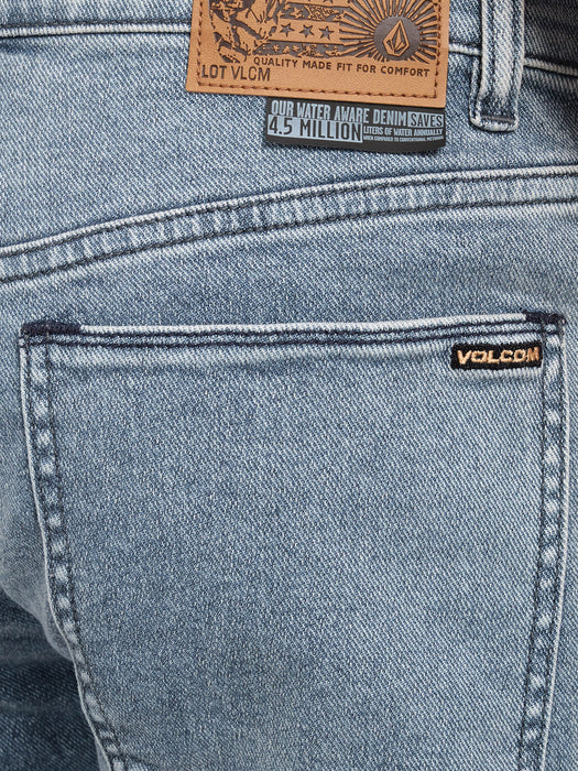 【OUTLET】VOLCOM Solver Jeans - Ash Blue