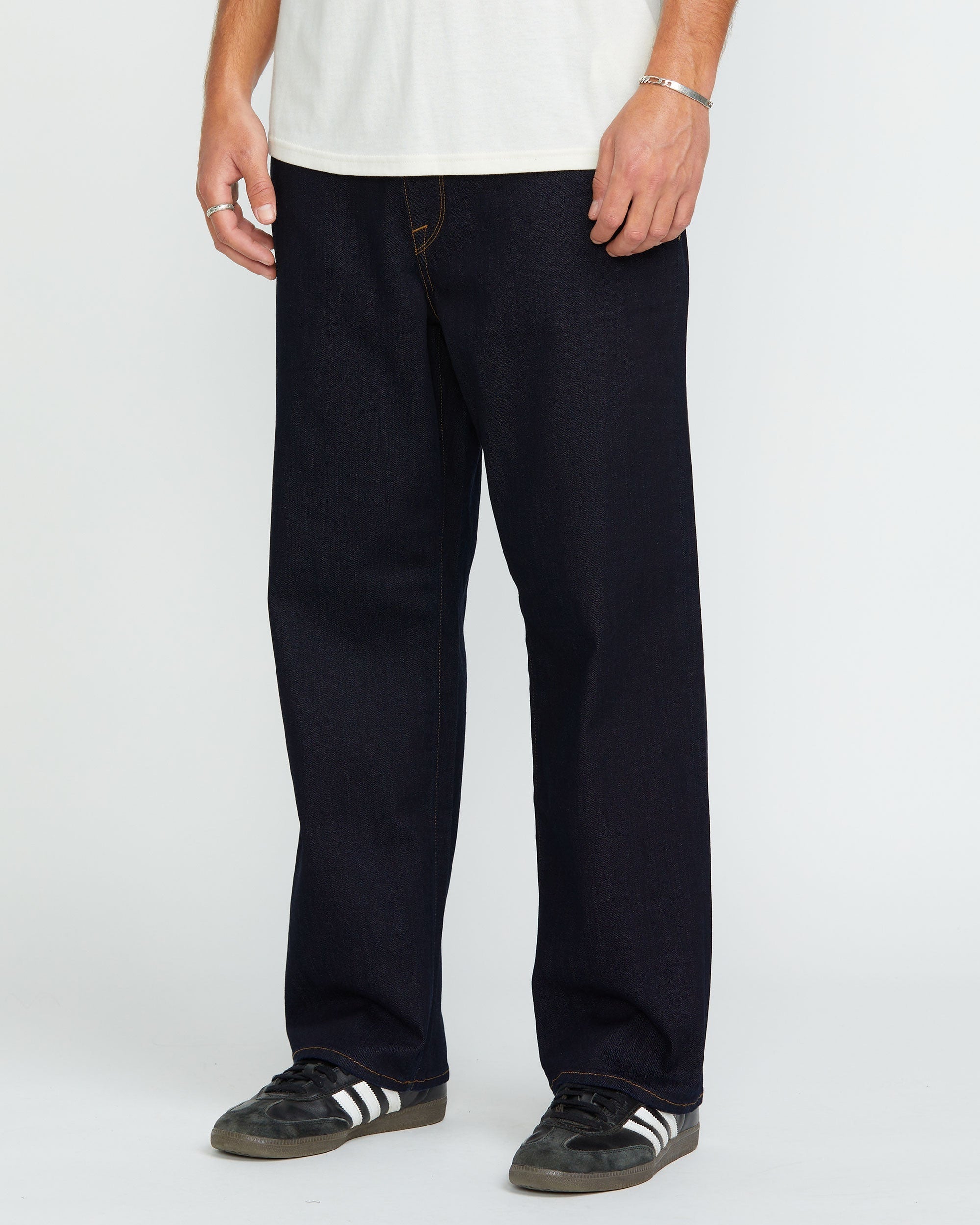 【OUTLET】VOLCOM Billow Loose Fit Jeans - Rinse