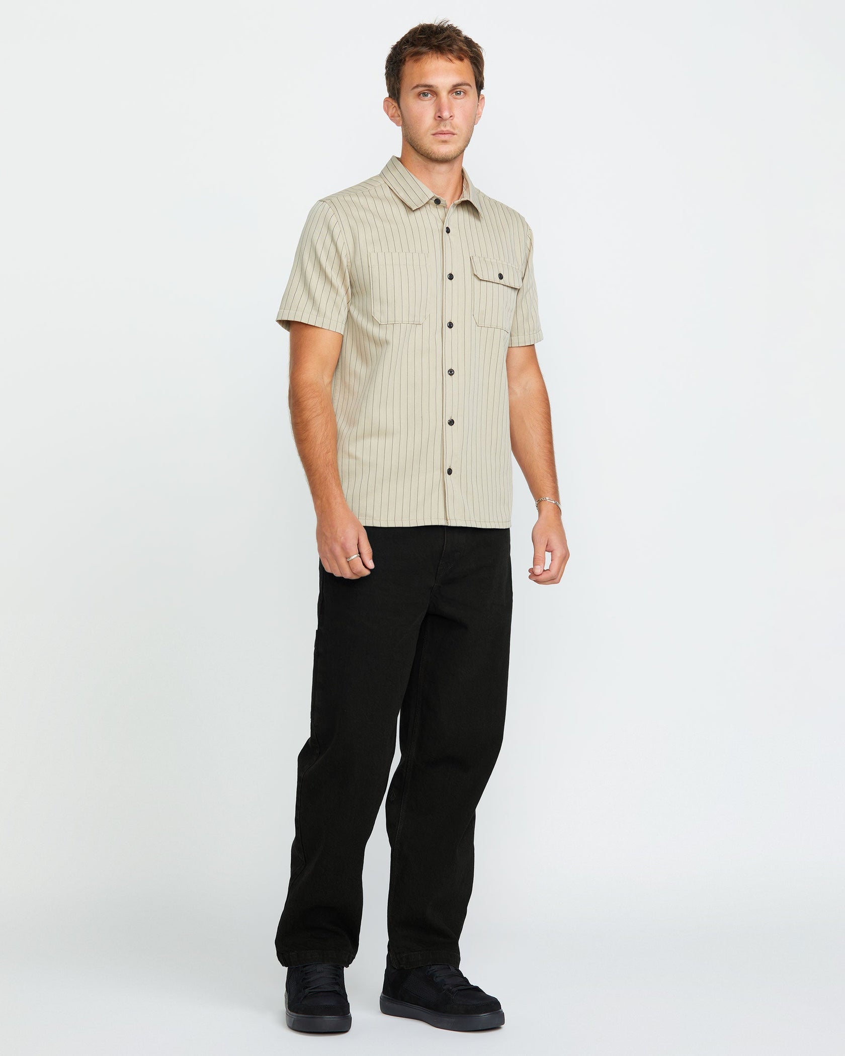 【OUTLET】VOLCOM Kraftsman Ii Jeans - New Black