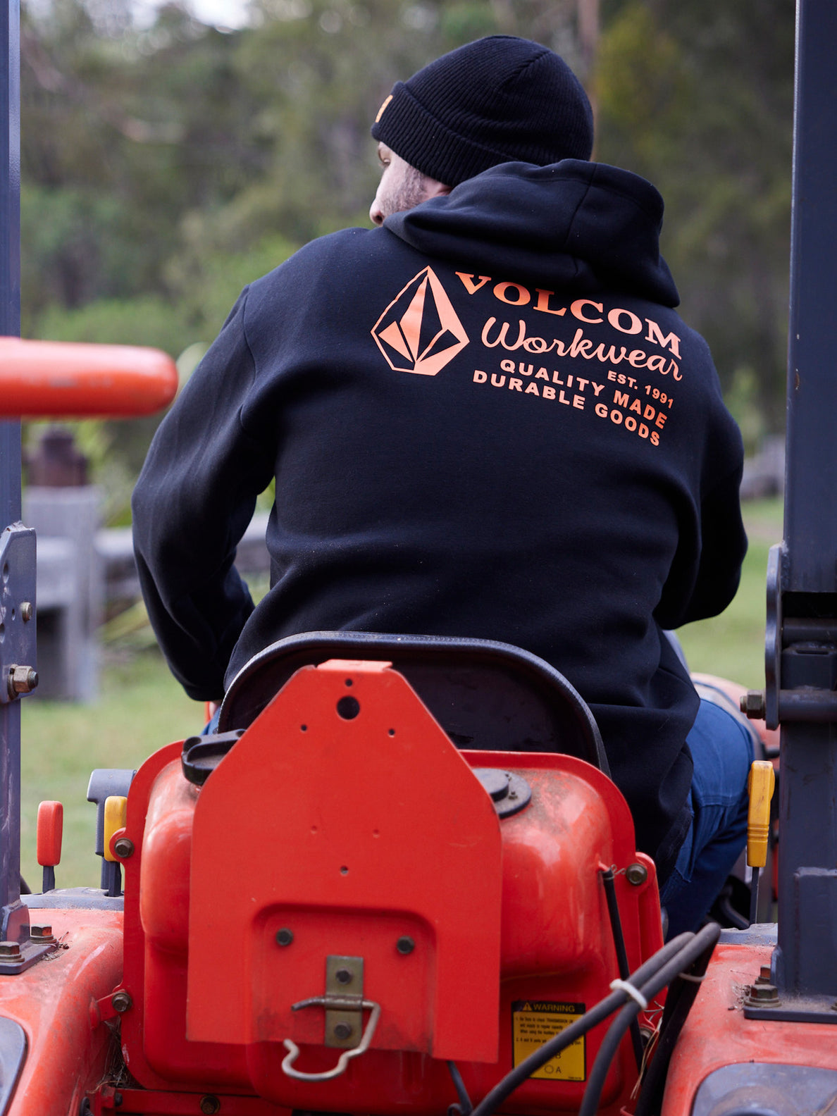 【OUTLET】Volcom Workwear Pullover Hoodie - Black