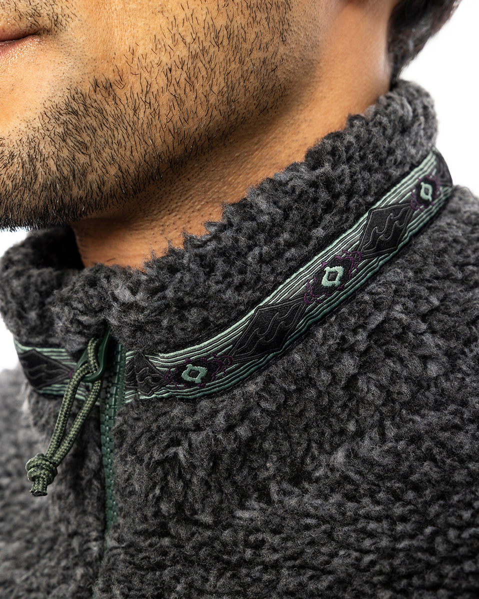 【OUTLET】BILLABONG メンズ BOUNDARY TOMBSTONE ボアジャケット BKH 【2024年秋冬モデル】