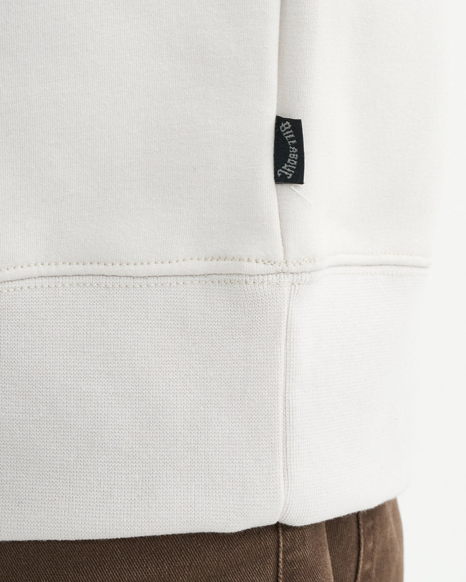 【OUTLET】BILLABONG メンズ ADIV LOGO CREW トレーナー FOG 【2024年秋冬モデル】