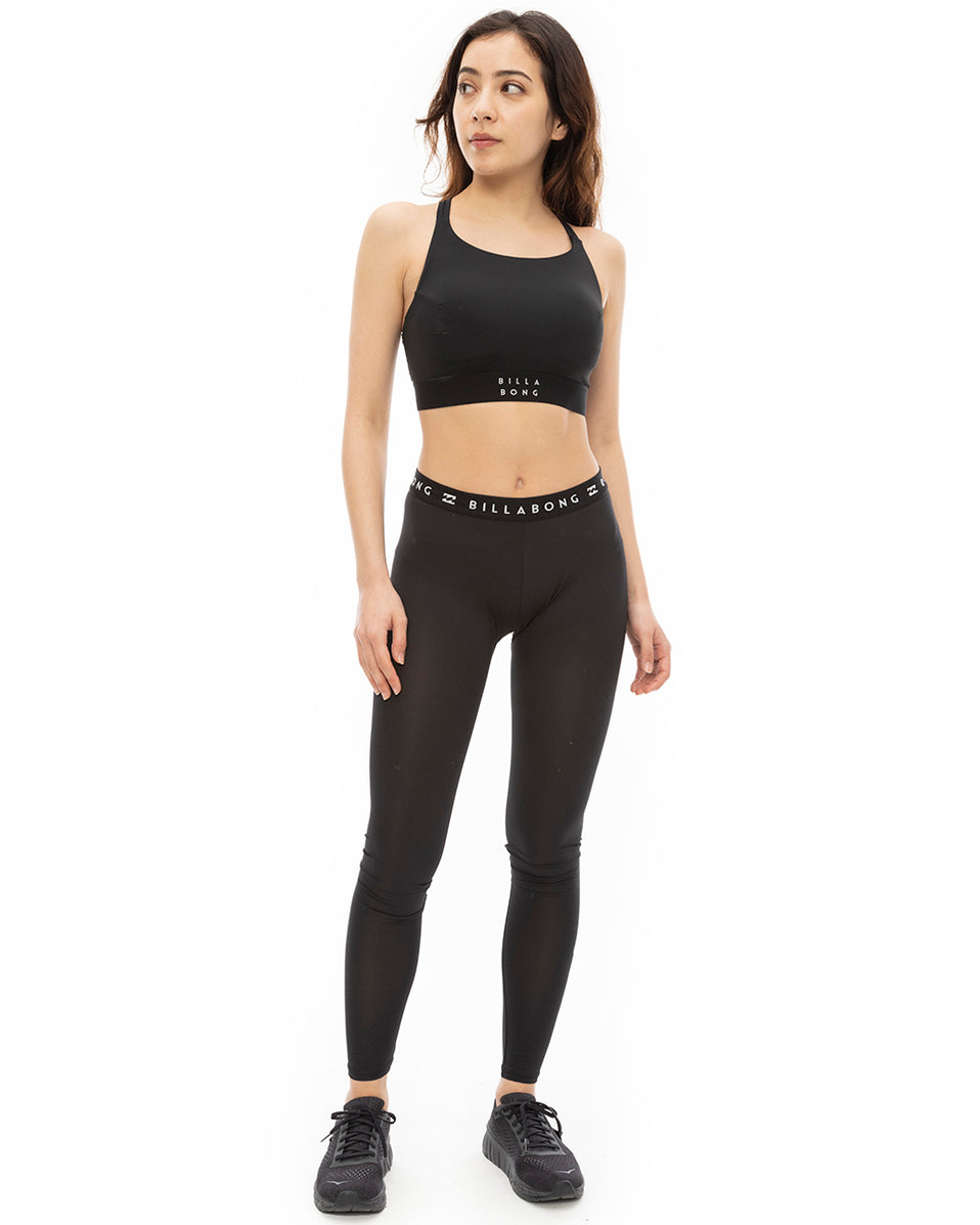【OUTLET】BILLABONG レディース LOGO BAND UV LEGGINGS UVレギンス 【2024年春夏モデル】