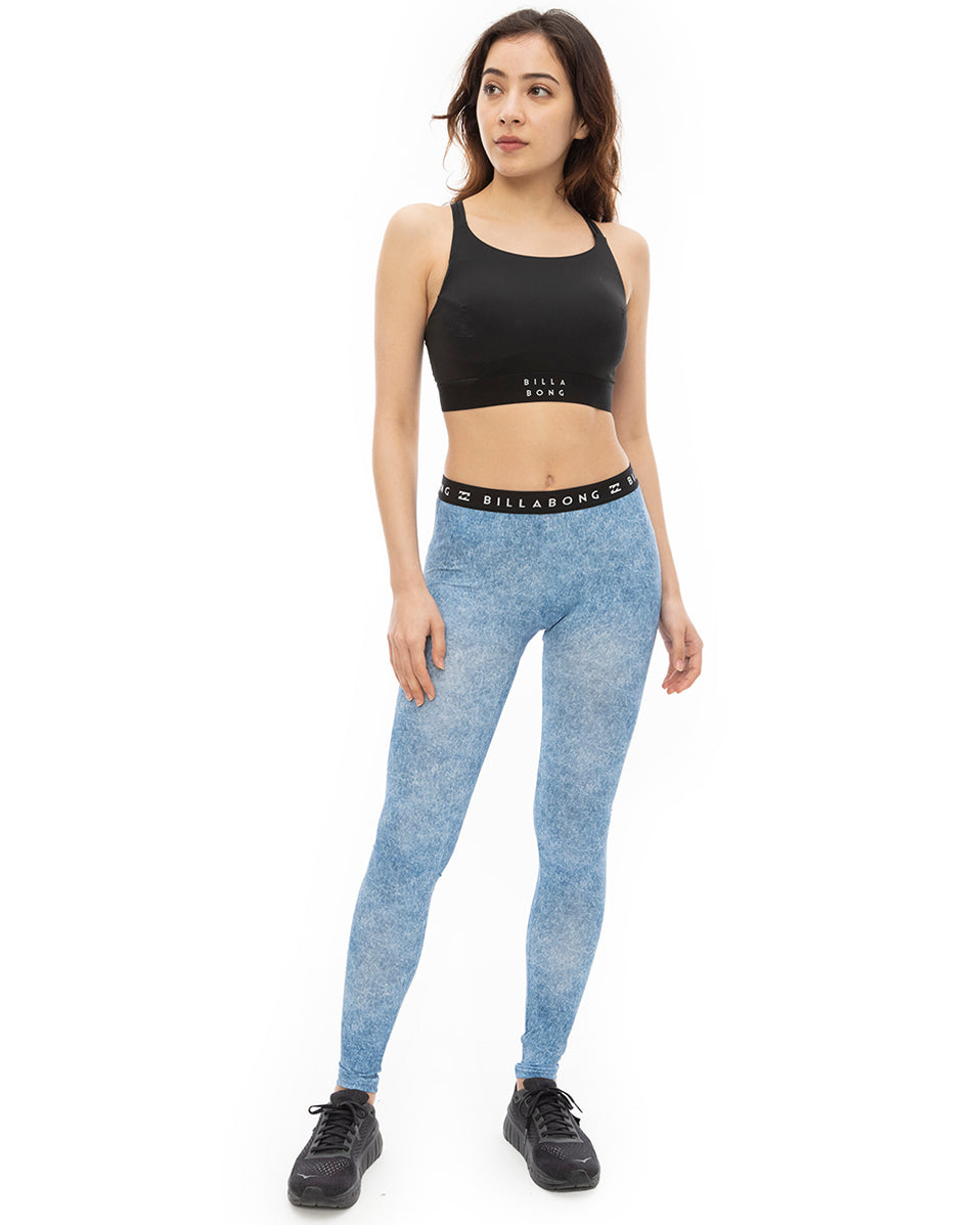 【OUTLET】BILLABONG レディース LOGO BAND UV LEGGINGS UVレギンス 【2024年春夏モデル】