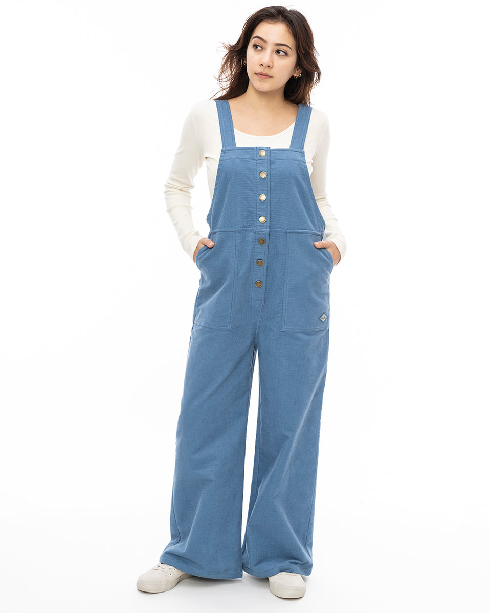 【送料無料】BILLABONG レディース SALOPETTE LONG PANTS サロペット BKQ0 【2024年秋冬モデル】