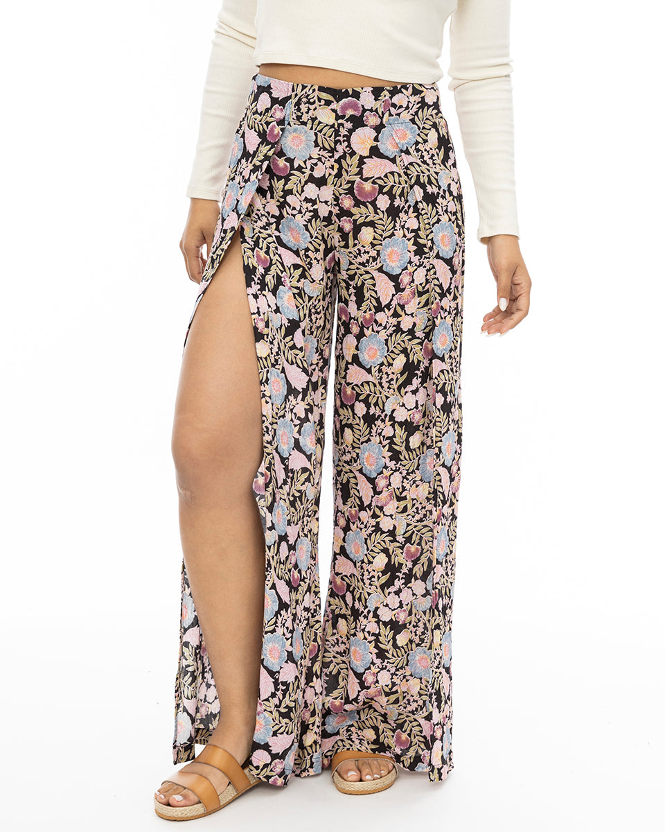 【OUTLET】BILLABONG レディース SPLIT SPIRIT ロングパンツ MQM0 【2024年秋冬モデル】