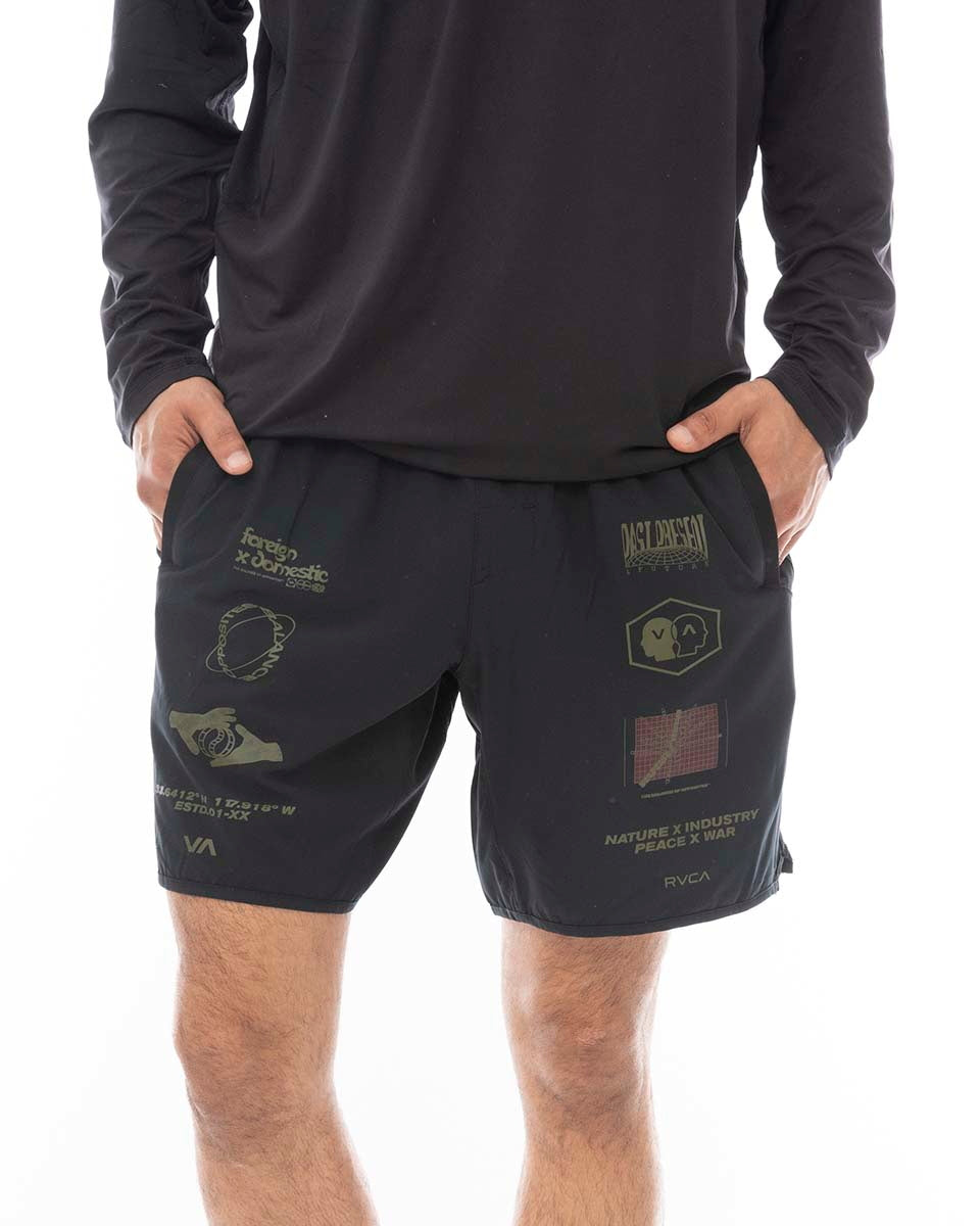 【OUTLET】RVCA SPORT メンズ YOGGER STRETCH 17 ウォークパンツ/ショートパンツ BML 【2024年秋冬モ