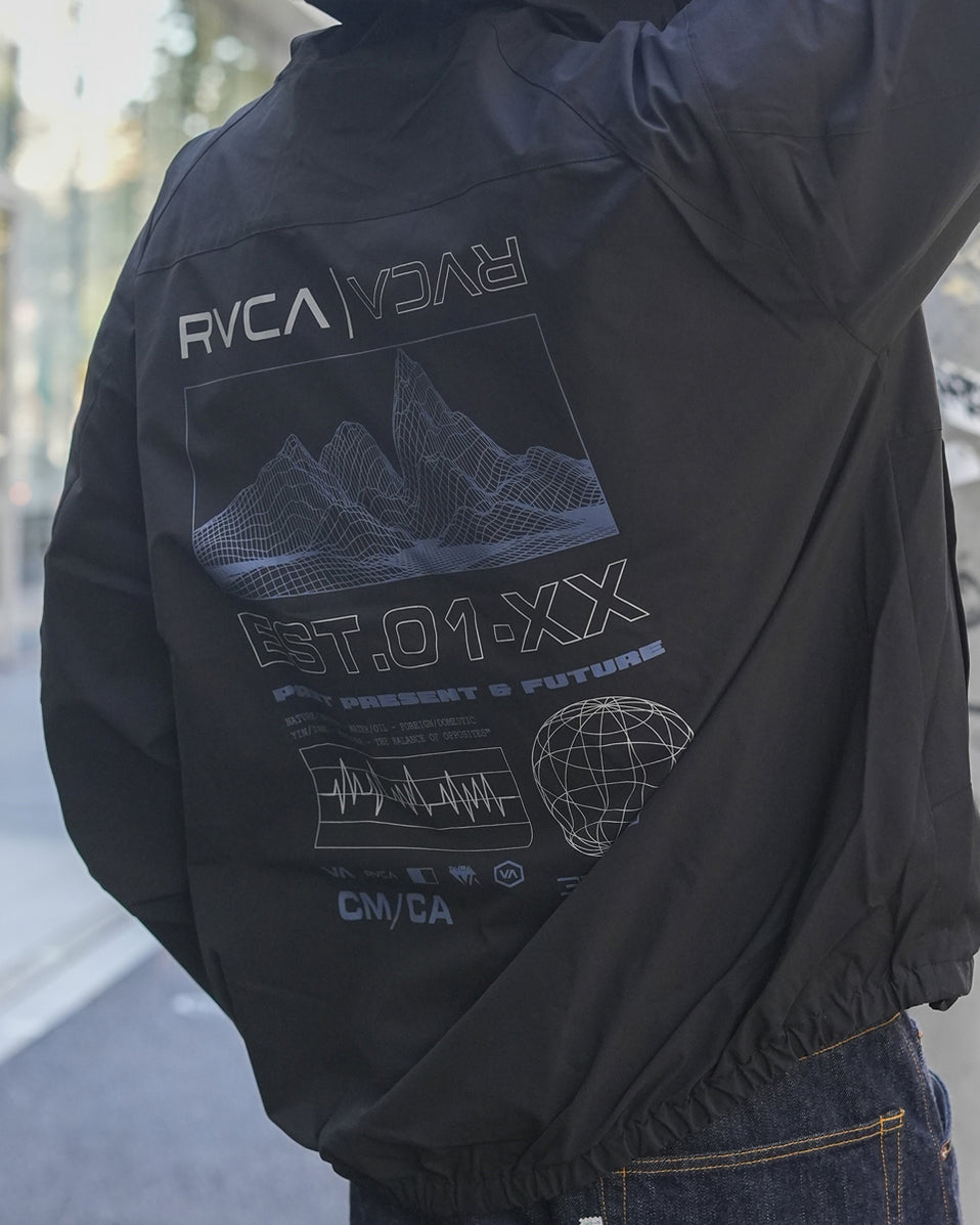 【OUTLET FAMILY SALE】RVCA メンズ RVCA MATRIX JACKET ジャケット BLK 【2024年秋冬モデル】