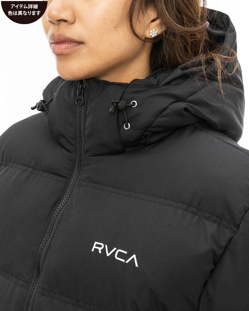 【OUTLET FAMILY SALE】RVCA レディース BALANCE PUFFER HD JK ジャケット DKH 【2024年秋冬