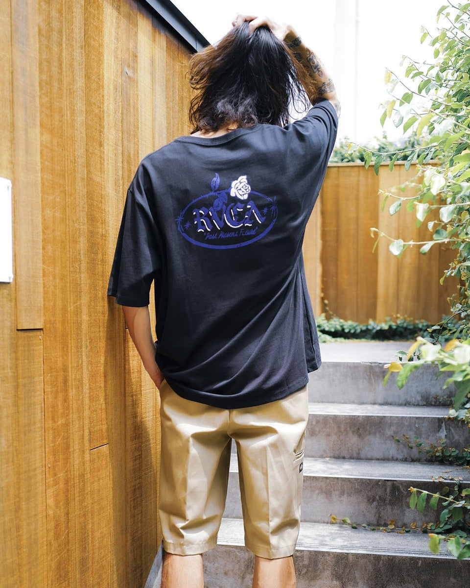 【OUTLET】RVCA メンズ ROSE CT Tシャツ 【2024年夏モデル】