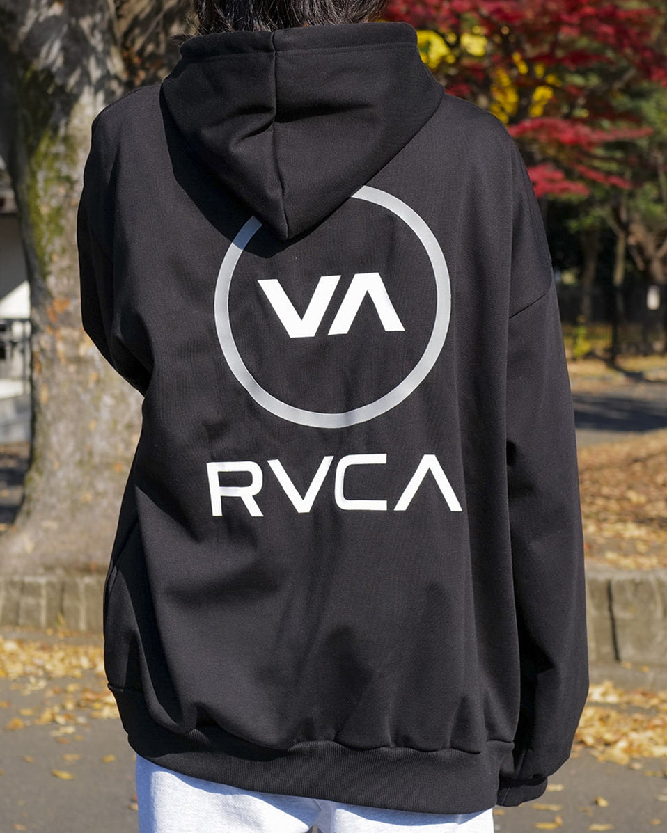 【OUTLET】RVCA メンズ REFLECTIVE BAS HD パーカー BLK 【2024年冬モデル】