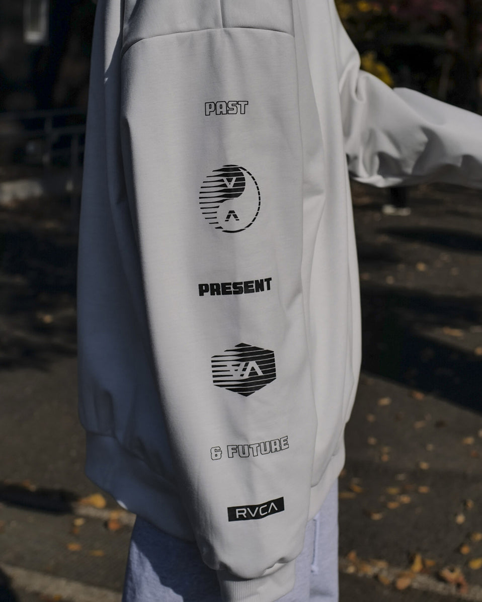 【OUTLET】RVCA メンズ ELEMENT STREAKS HD パーカー OWH 【2024年冬モデル】