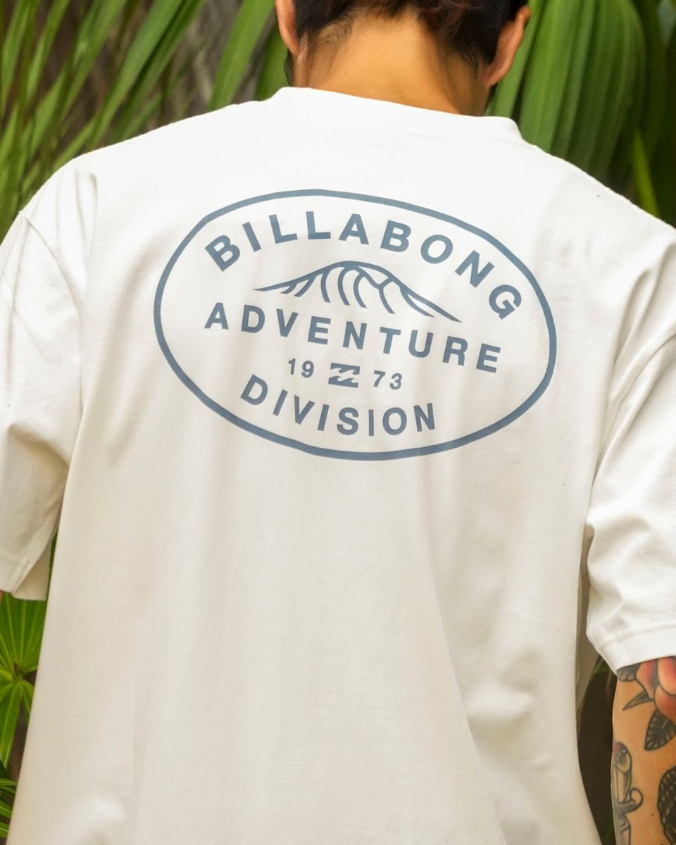 【OUTLET】BILLABONG メンズ 【A/DIV.】 ADIV LOGO Tシャツ【OVER FIT】 【2025年夏モデル】
