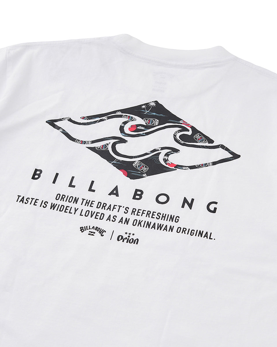 BILLABONG メンズ 【ORION BEER x BILLABONG COLLECTION】 DIAMOND WAVE Tシャツ 【O