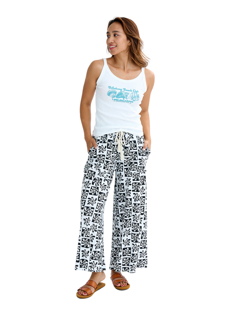 【OUTLET FAMILY SALE】BILLABONG レディース WIDE EASY LONG PANTS ロングパンツ 【2025年