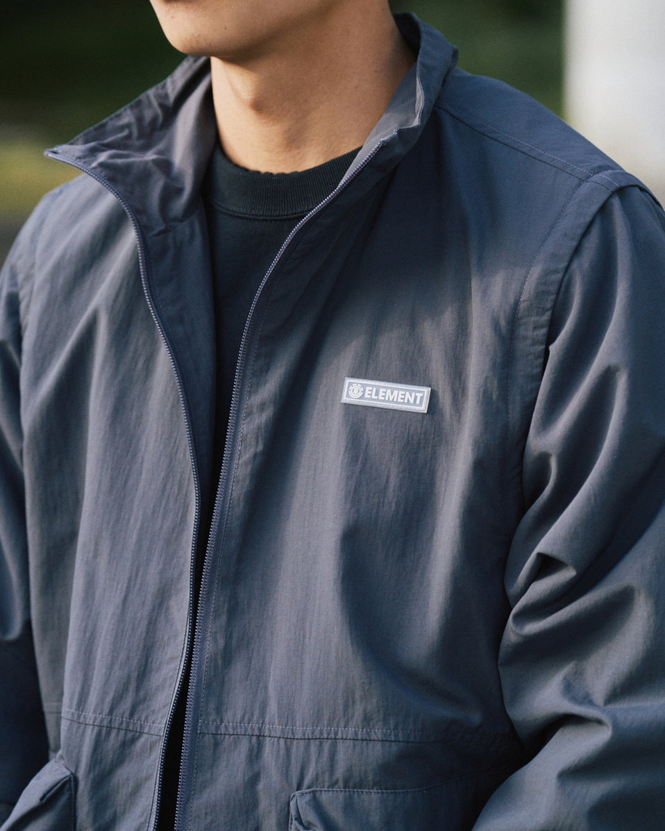 【OUTLET】ELEMENT メンズ 2WAY ALPHA JACKET ジャケット 【2025年春夏モデル】