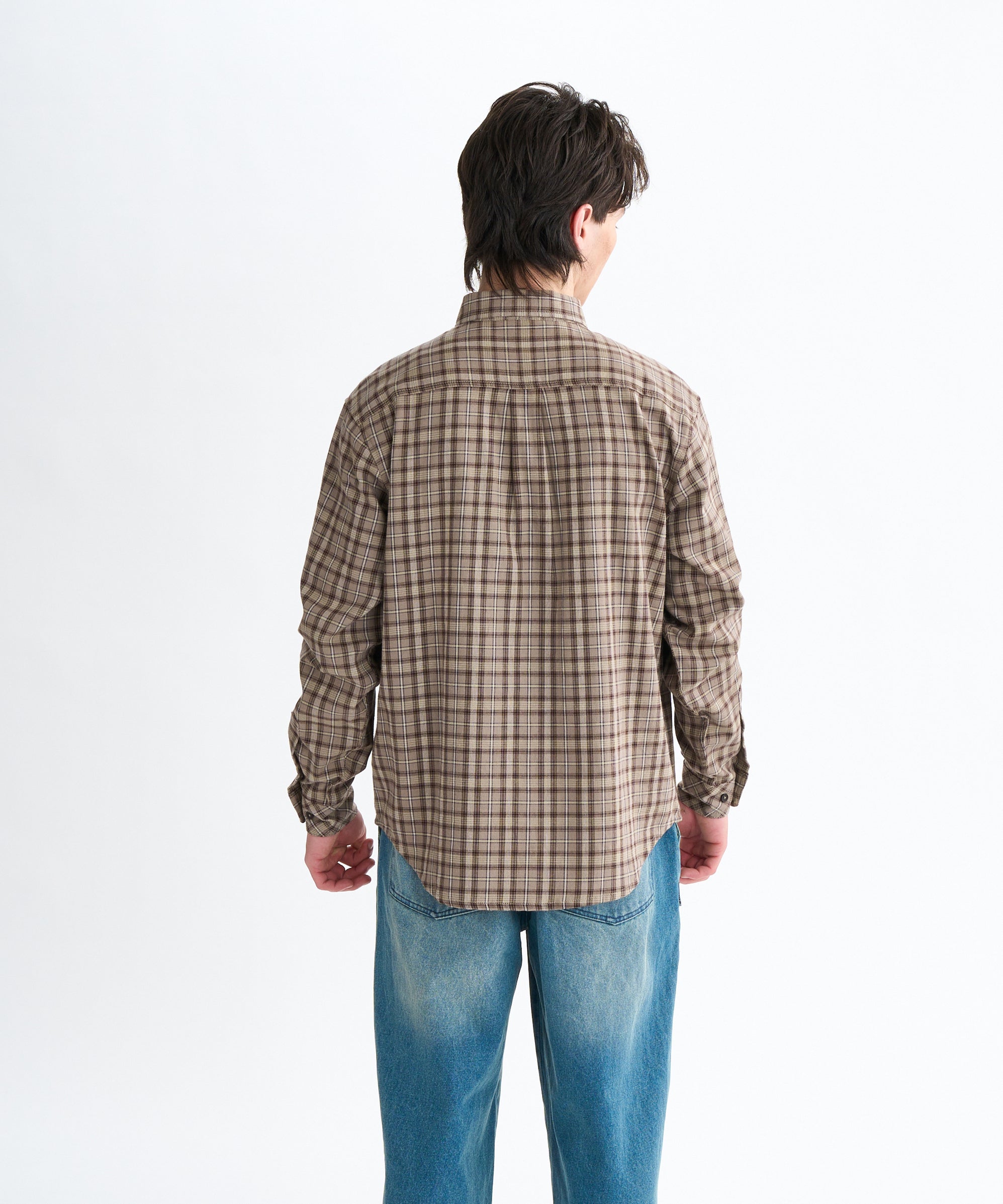 【OUTLET】ELEMENT メンズ BUTTON DOWN REGULAR FLANNEL 長袖シャツ 【2025年秋冬モデル】