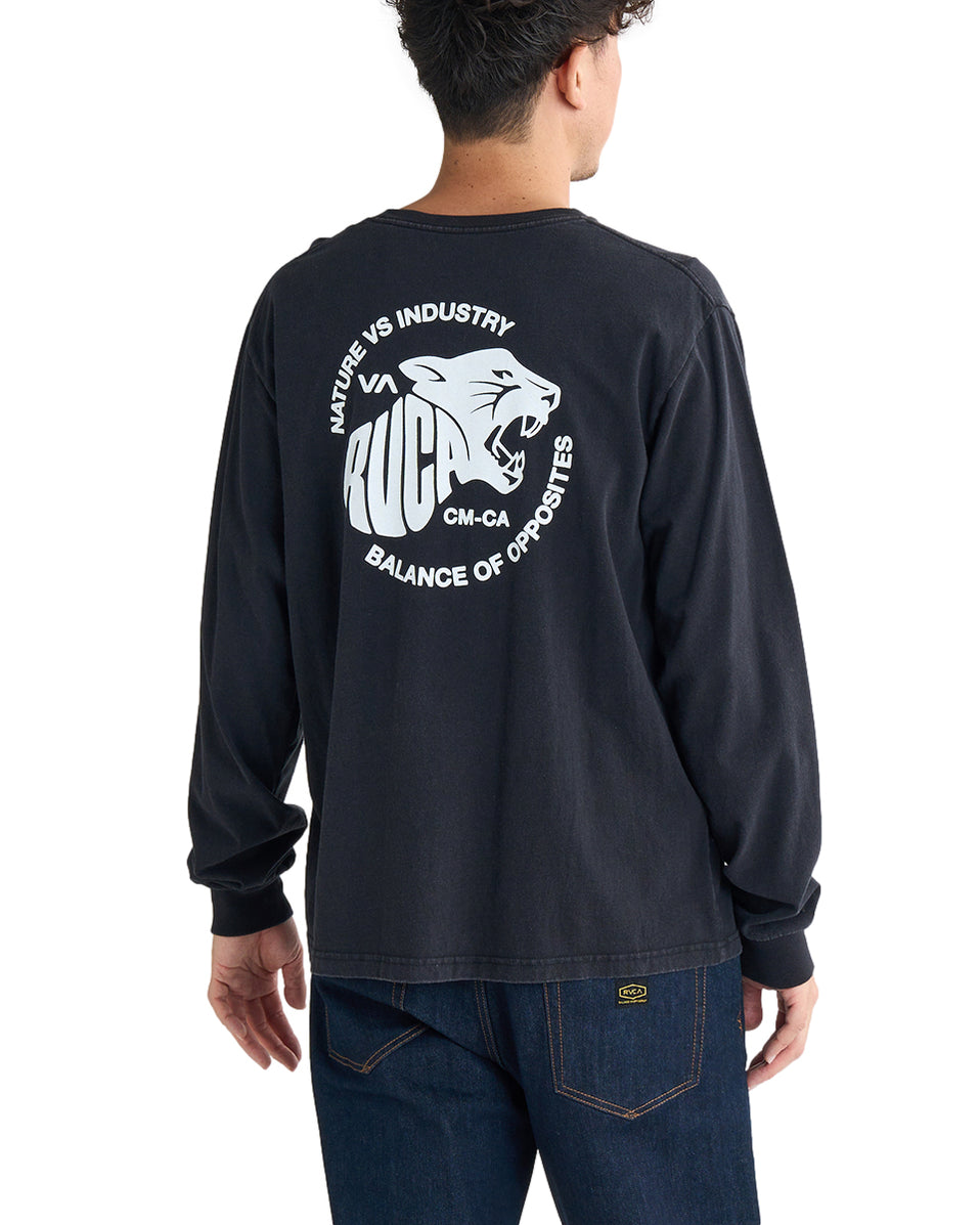 【OUTLET】RVCA メンズ TIGER WAVE LS ロンT 【2025年春夏モデル】