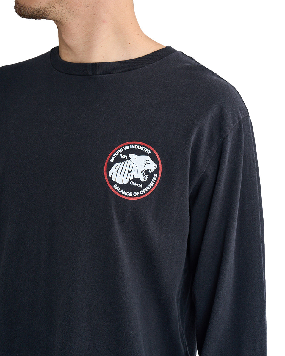 【OUTLET】RVCA メンズ TIGER WAVE LS ロンT 【2025年春夏モデル】