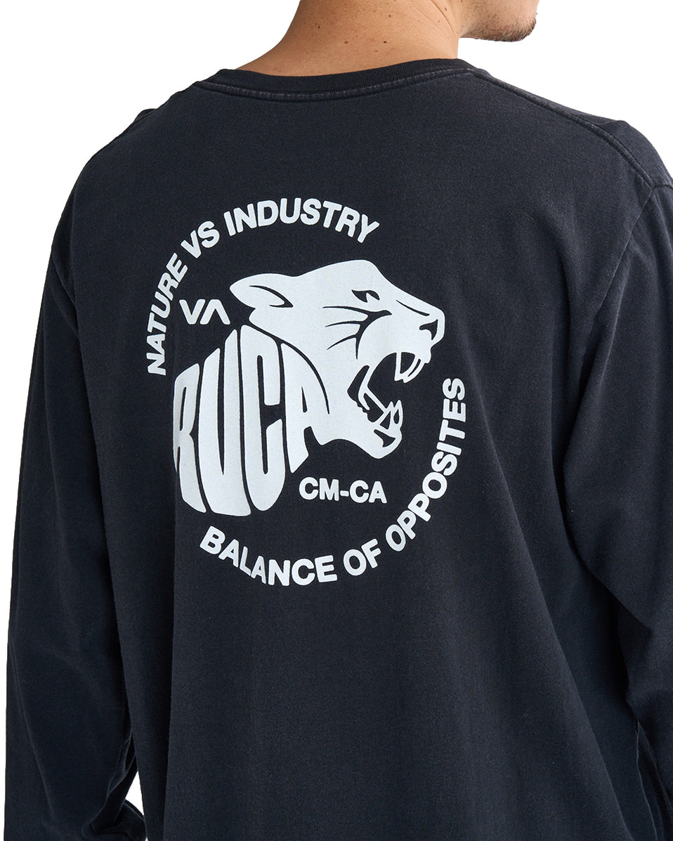 【OUTLET】RVCA メンズ TIGER WAVE LS ロンT 【2025年春夏モデル】
