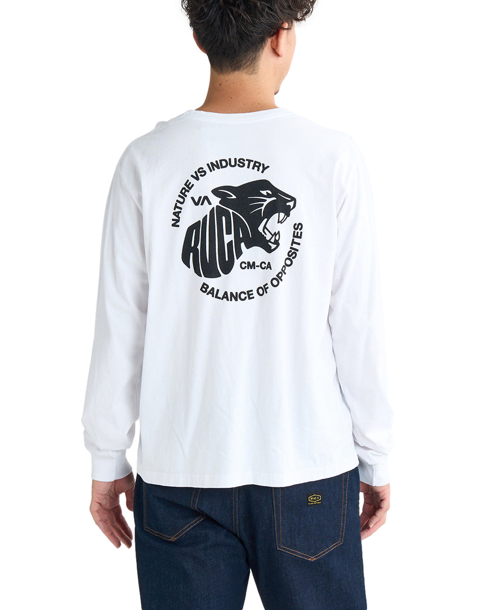 【OUTLET】RVCA メンズ TIGER WAVE LS ロンT 【2025年春夏モデル】