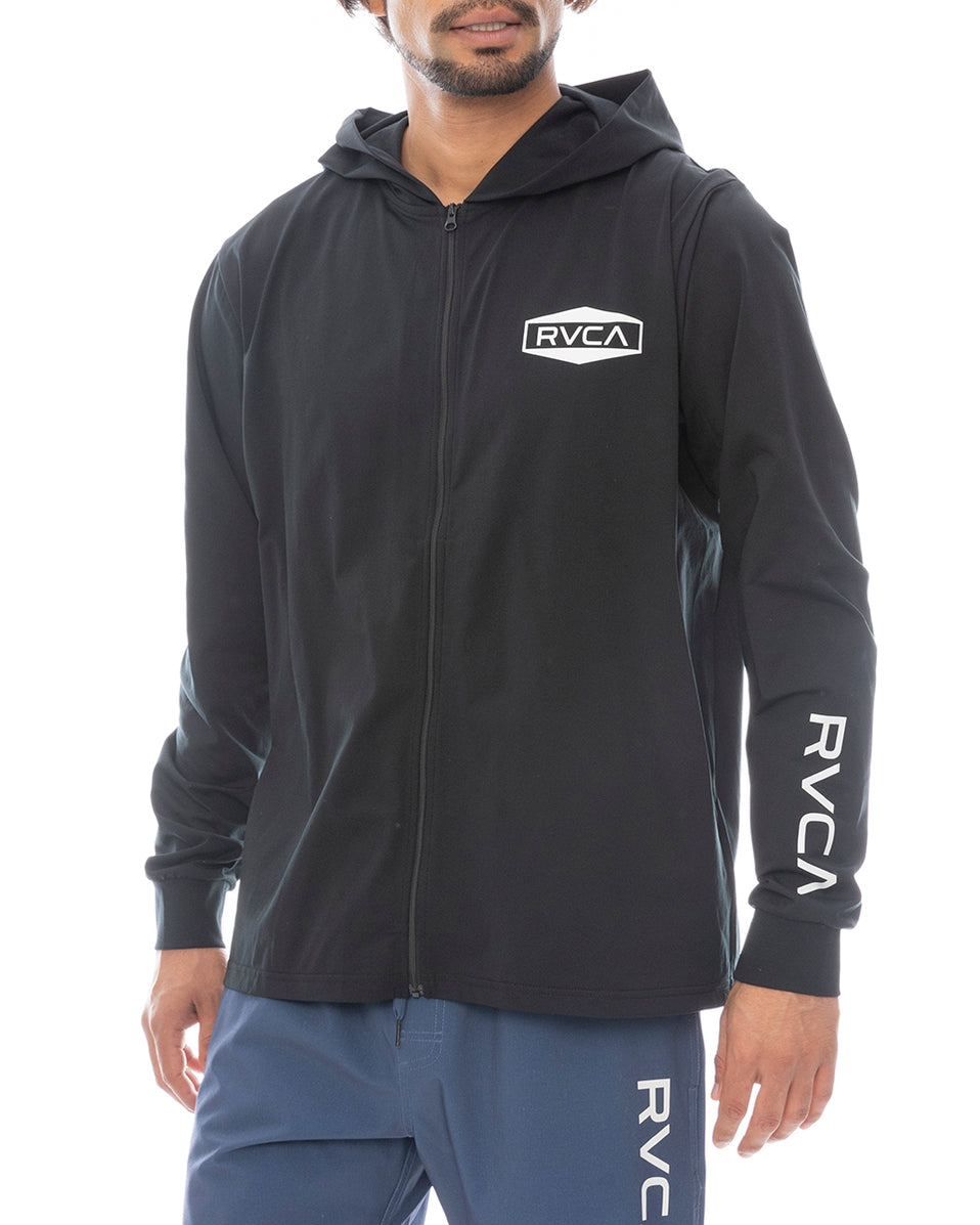 RVCA メンズ ILL RVCA HEX BOX SFHD 長袖サーフTシャツ 【2025年春夏モデル】