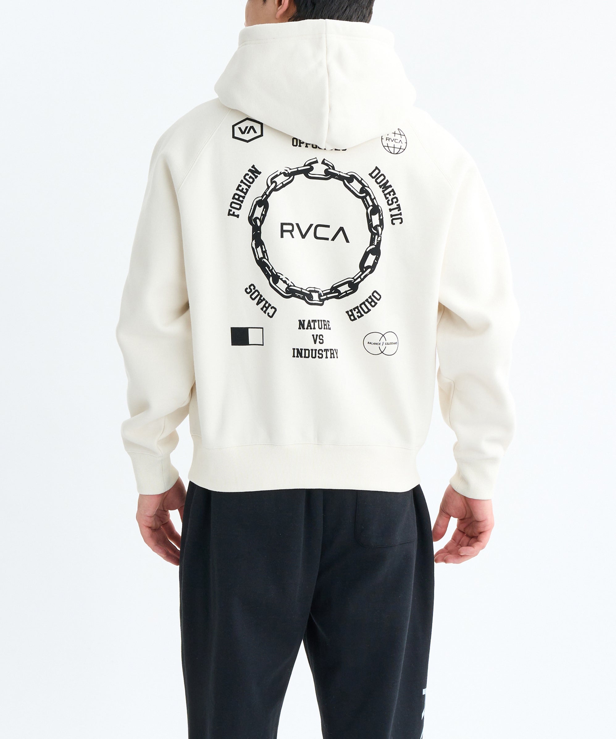 【OUTLET】RVCA メンズ METAL URGY ZIP HD パーカー 【2025年秋冬モデル】