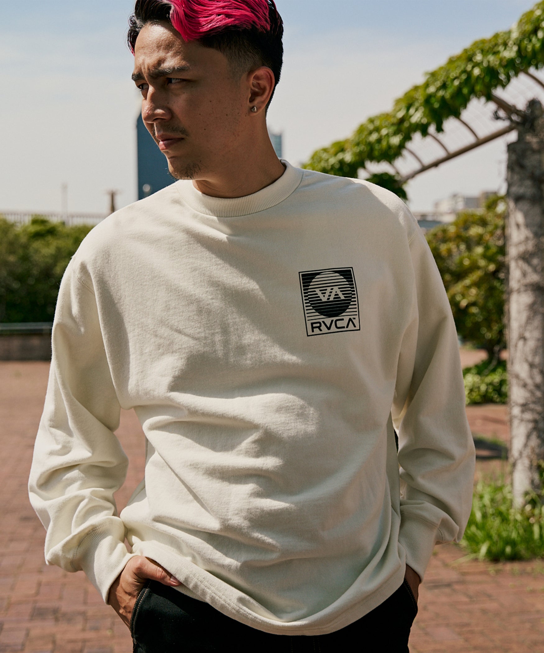 【OUTLET】RVCA メンズ BLINDER LT ロンT 【2025年秋冬モデル】