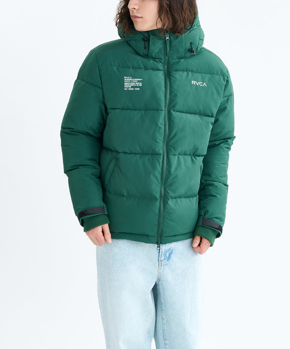 SALE】RVCA メンズ BACK PRINT PUFFER JKT ジャケット 【2025年秋冬