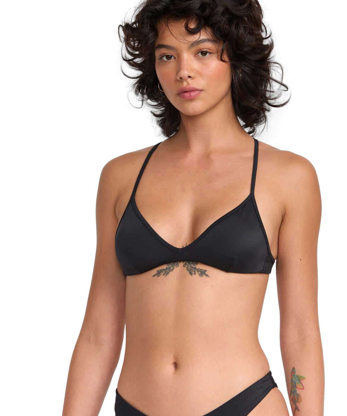 【OUTLET】RVCA レディース SOLID TRIANGLE CROSSBACK 水着 【2025年春夏モデル】