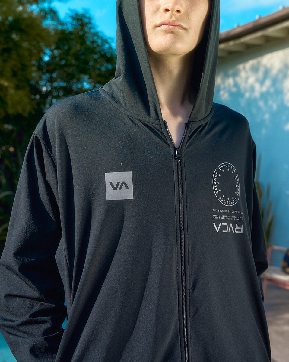 【OUTLET FAMILY SALE】RVCA メンズ VA MARK REFLECTIVE SFHD 長袖サーフTシャツ 【2025年夏