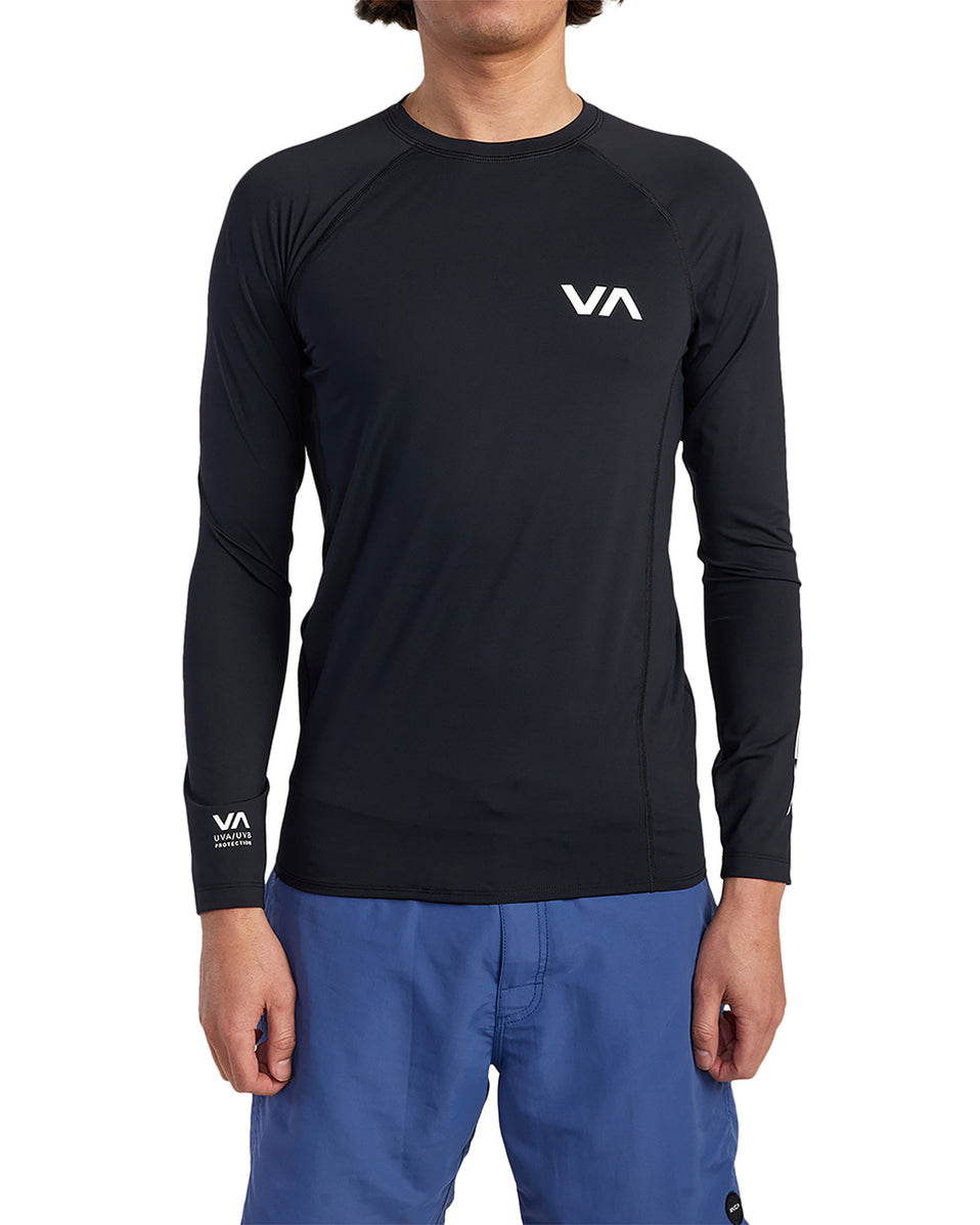 【SALE】RVCA SPORT メンズ 【VA SPORT】 RVCA LS RASHGUARD 長袖ラッシュガード 【2025年夏モデル