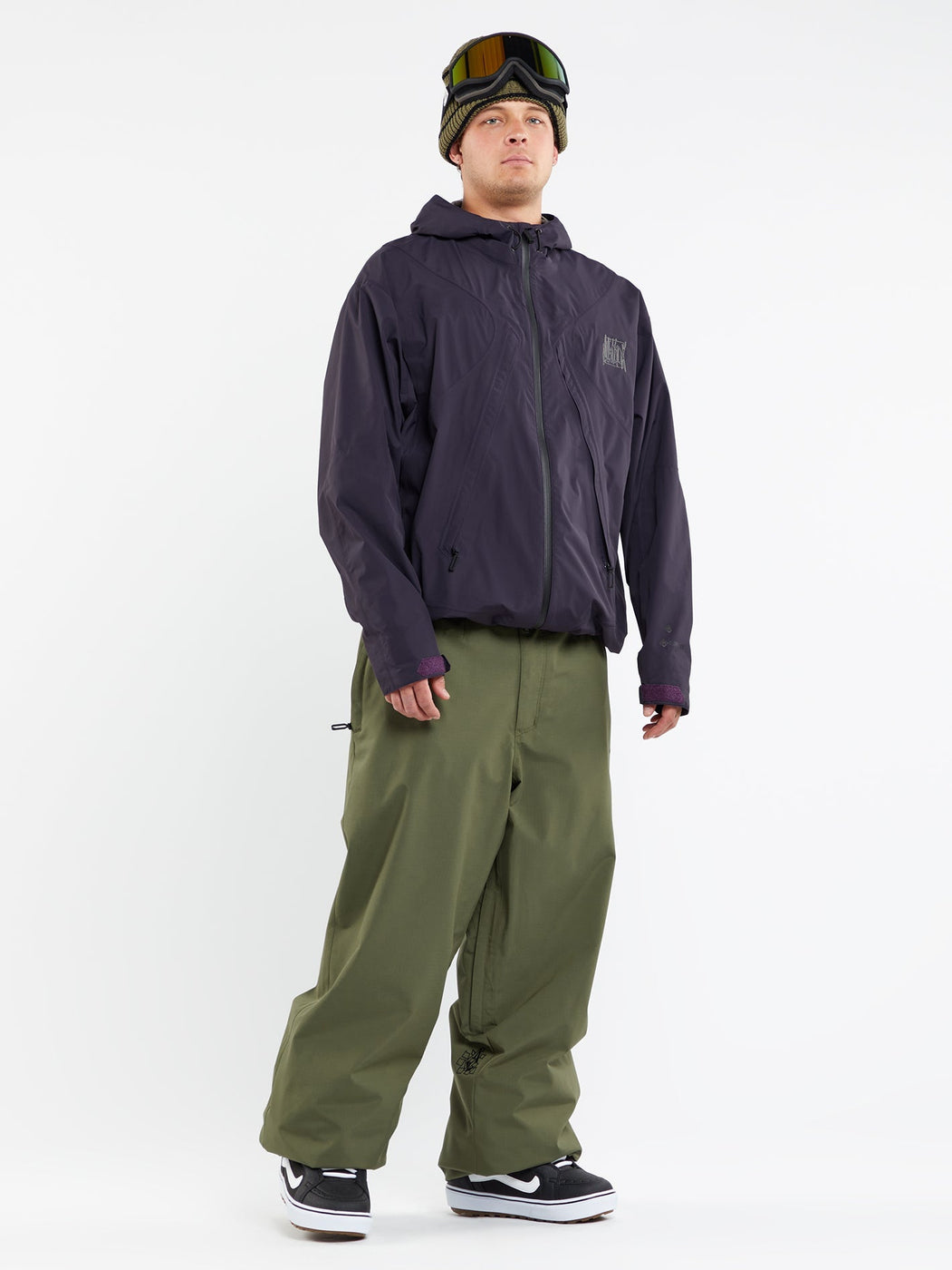 【OUTLET】Mens Volcom x Dustbox Pants - Military