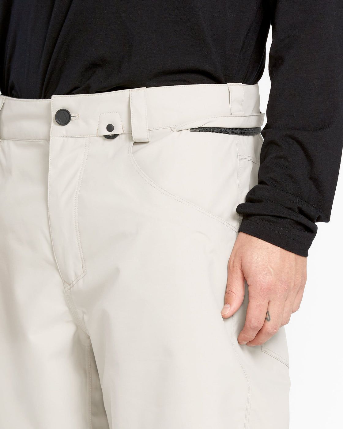 【OUTLET】VOLCOM Mens 5-Pocket Pants - Stone