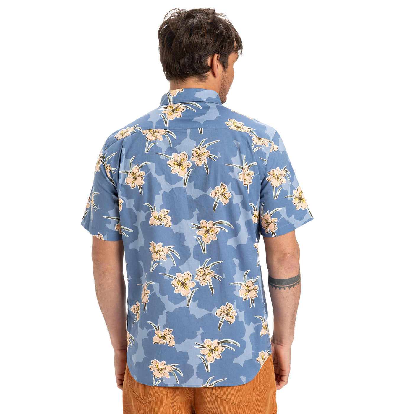 【OUTLET】QUIKSILVER メンズ APERO CLASSIC SS 半袖シャツ コットン