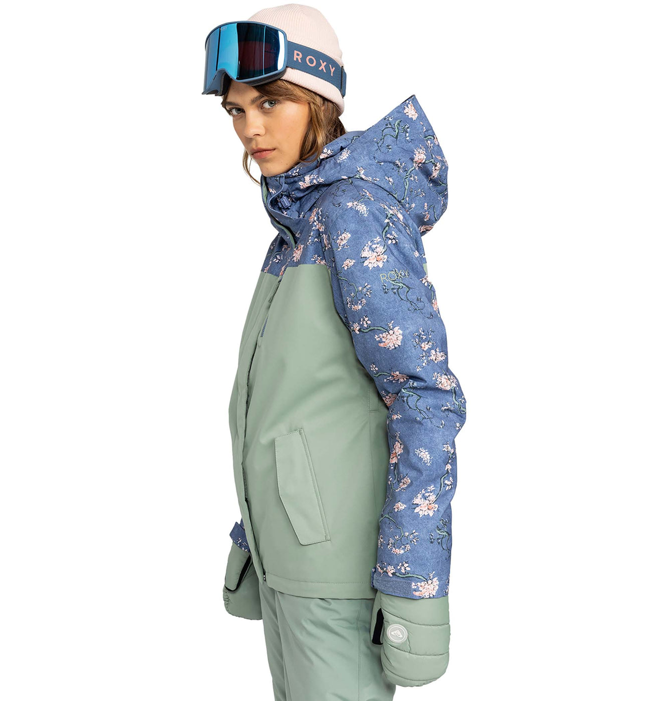 【OUTLET】【REGULAR FIT】10K ROXY JETTY BLOCK JK スノージャケット