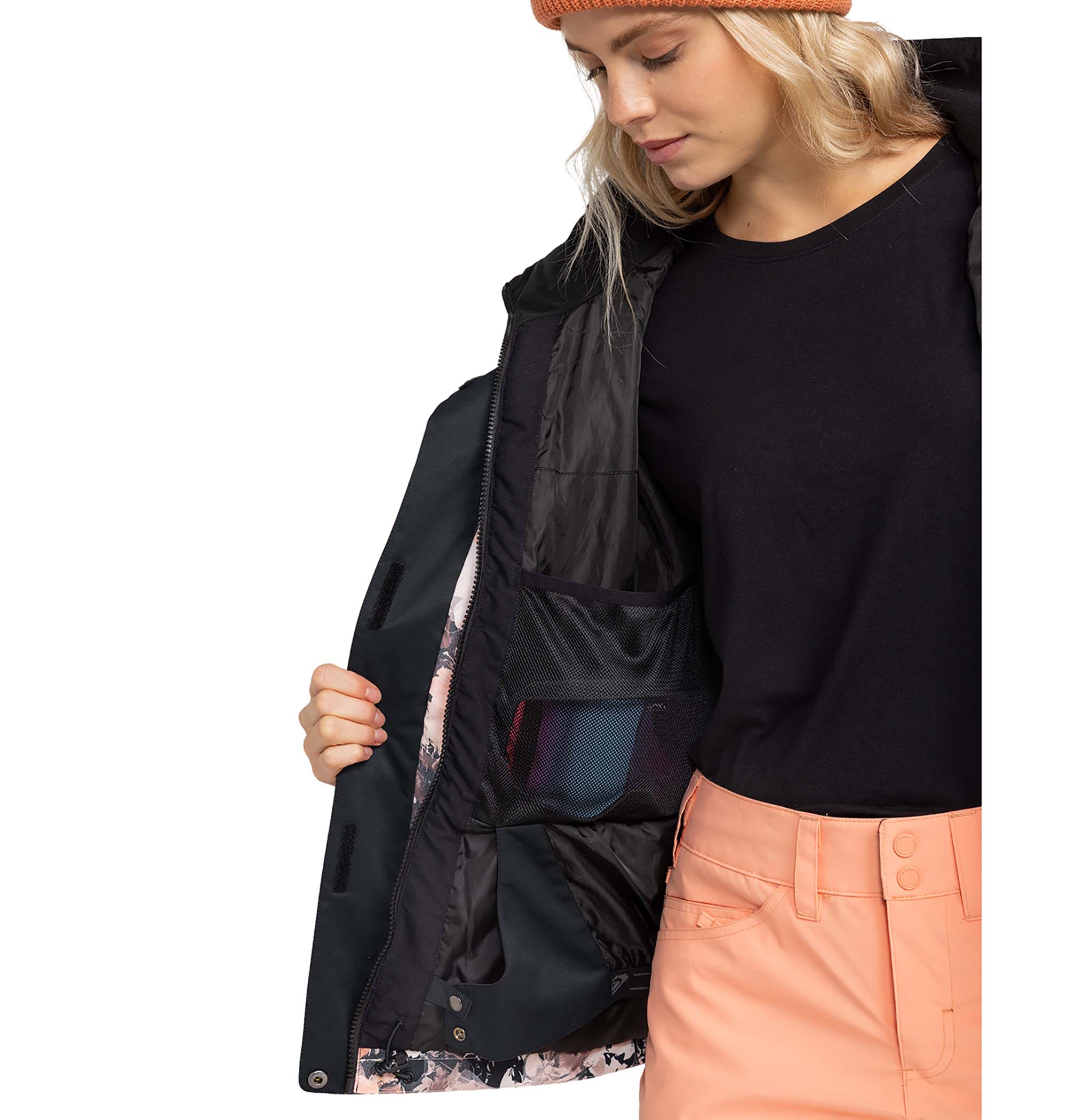 【OUTLET】【REGULAR FIT】10K ROXY JETTY BLOCK JK スノージャケット