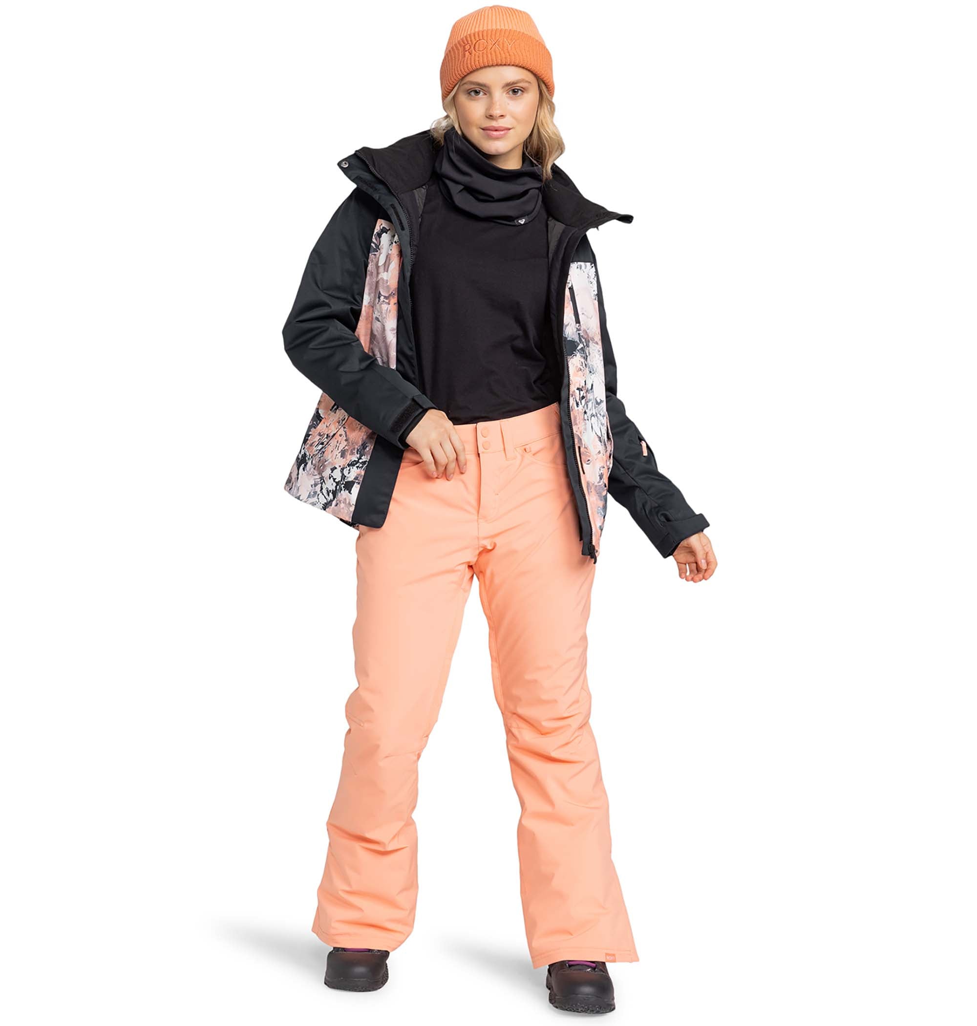 【OUTLET】【REGULAR FIT】10K ROXY JETTY BLOCK JK スノージャケット