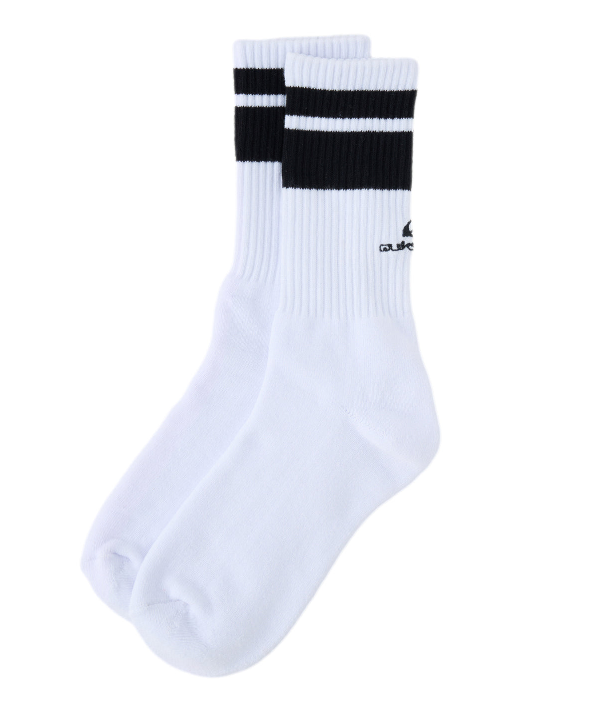 【OUTLET】Quiksilver メンズ W LOGO SOCKS 靴下 ソックス(25cm-27㎝)