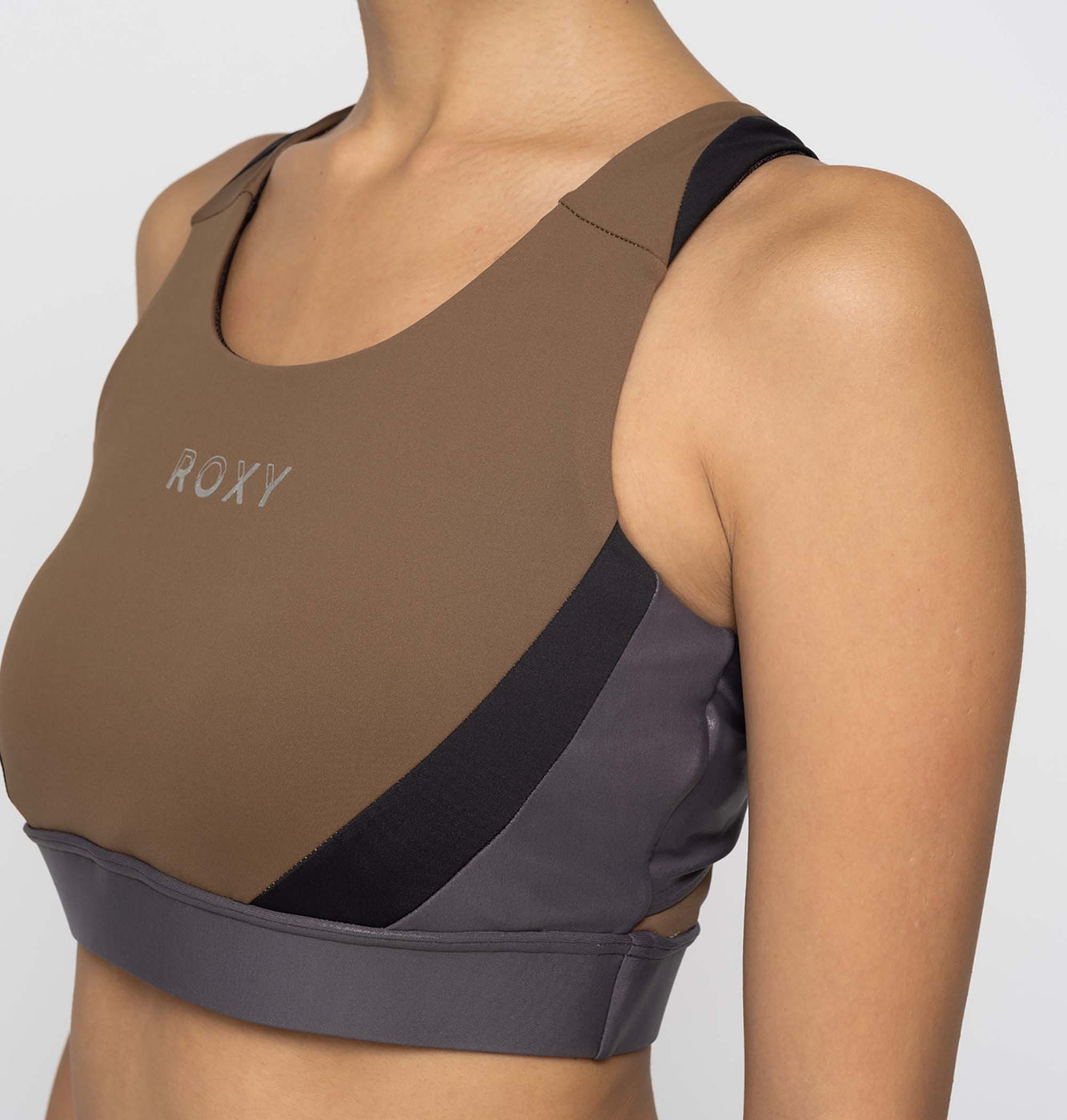 【OUTLET】Roxy 水陸両用 速乾 UVカット ブラトップ JUMP HIGH METALLIC BRA