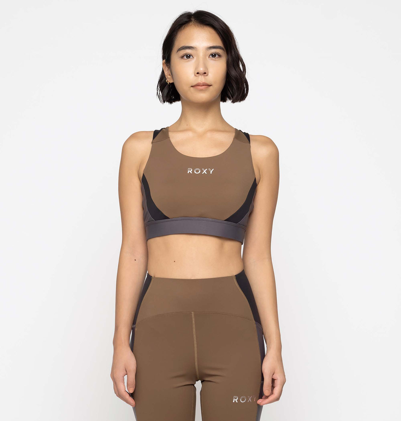 【OUTLET】Roxy 水陸両用 速乾 UVカット ブラトップ JUMP HIGH METALLIC BRA