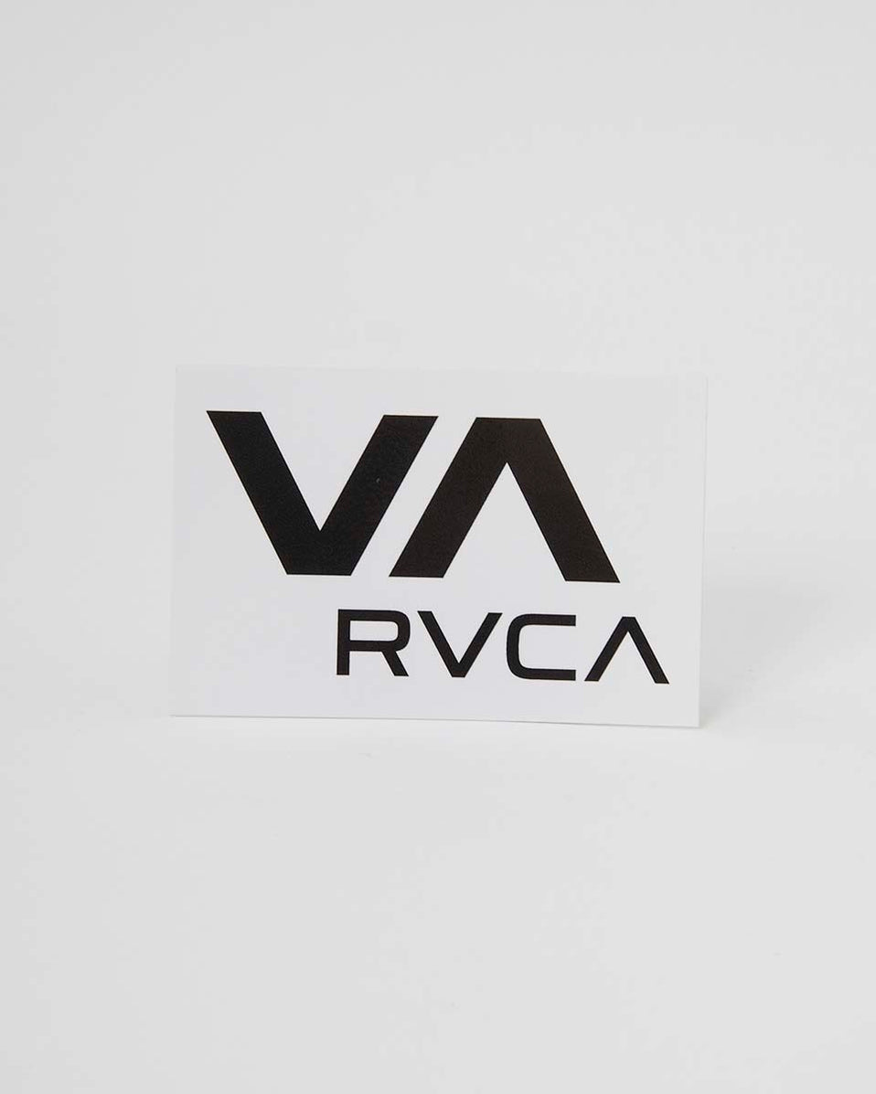 RVCA メンズ VA RVCA W95 STICKER ステッカー WHT 【2024年秋冬モデル】