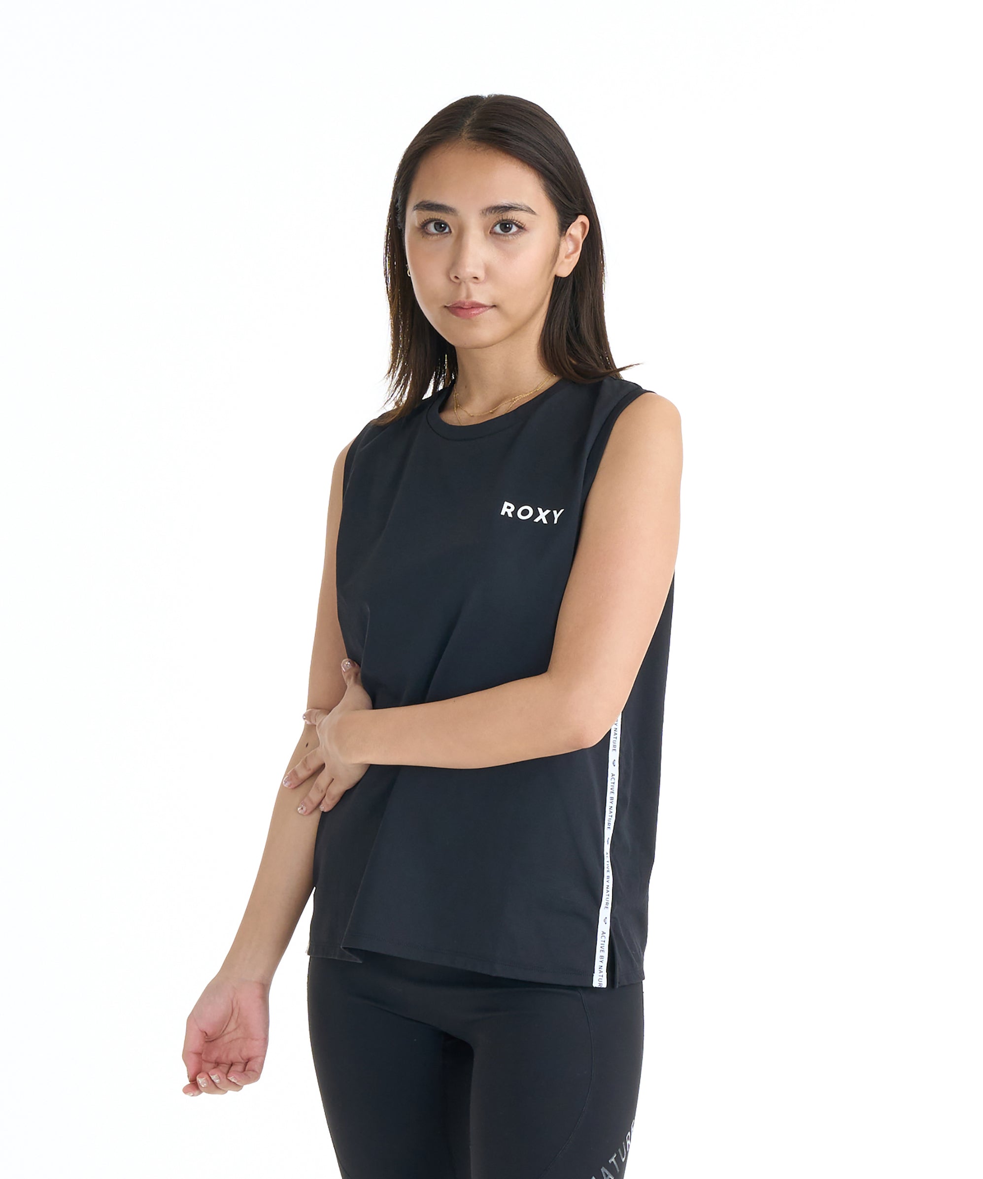 ROXY FITNESS BLOOM BRIGHT TANK シャリ感 ドライタッチ タンクトップ/水陸両用/Quik Dry 【2026年